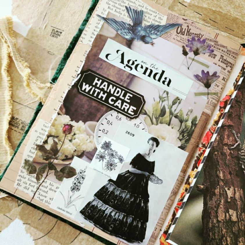 Collage Journaling for Beginners | Layered Pages